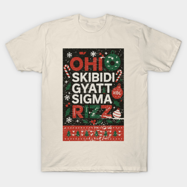 Ohio skibidi seat sigma rizz - Rizzler - Rizzler - T-Shirt | TeePublic