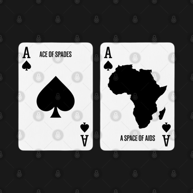 Ace of Spades Space of Aids - Ace Of Spades Space Of Aids - T-Shirt ...