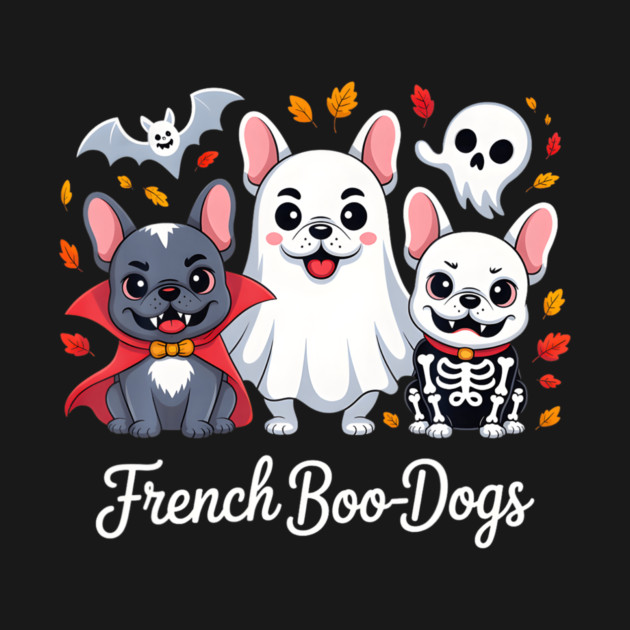 French Boo-Dog Halloween Ghost French Bulldog Fall Autumn - French ...