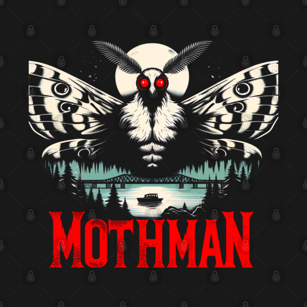Mothman - Mothman - T-Shirt | TeePublic