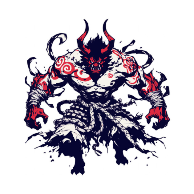Cool Oni Yokai Japanese - Cool Oni Yokai Japanese - T-Shirt | TeePublic