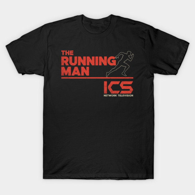 THE RUNNING MAN - ICS Network Television logo - The Running Man - T ...