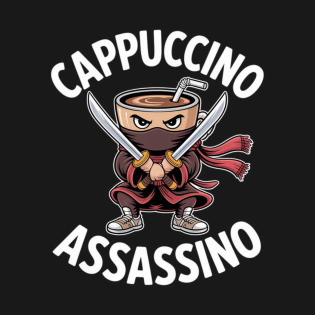 Kids Meme Italian Brainrot Cappuccino Assassino Funny Coffee ...