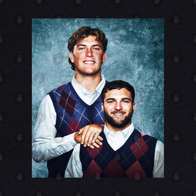 New York Jaxson Dart and Cam Skattebo Step Brothers - Jaxson Dart And ...