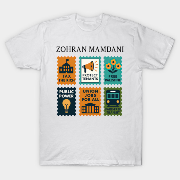 Zohran Mamdani Tax The Rich - Zohran Mamdani Tax The Rich - T-Shirt ...