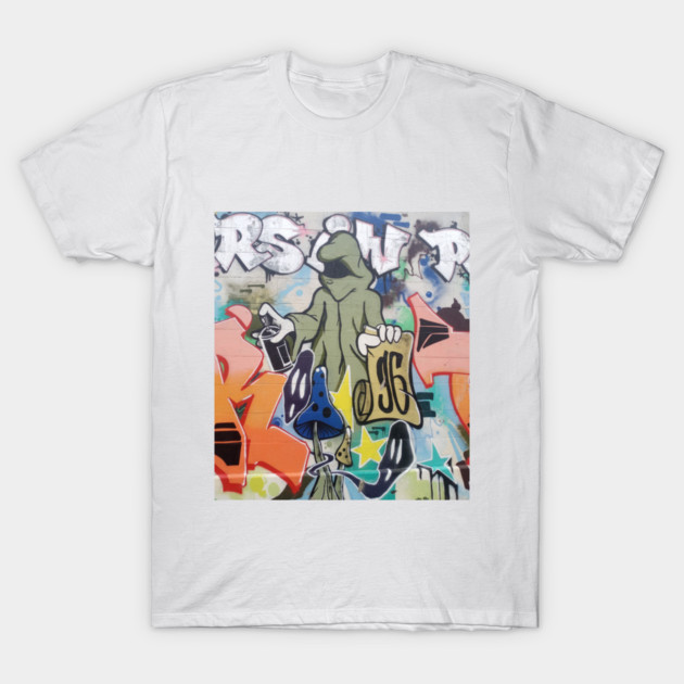 URBAN 36 GHOSTY GRAFFITI - Graffiti Style - T-Shirt | TeePublic