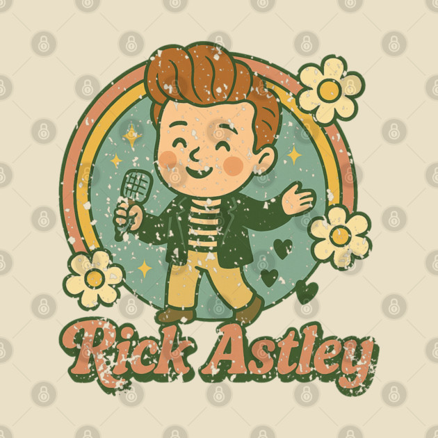 rick astley ll chibi - Rick Astley - T-Shirt | TeePublic