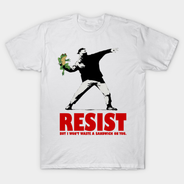 Sandwich Guy Resist - Sandwich Guy - T-Shirt | TeePublic