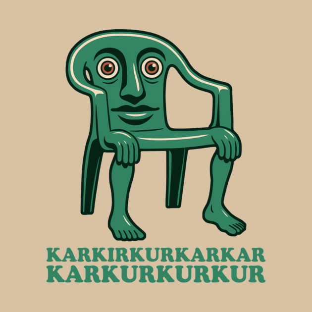 Karkirkurkarkarkarkurkurkur – Italian Brainrot Plastic Chair Meme ...