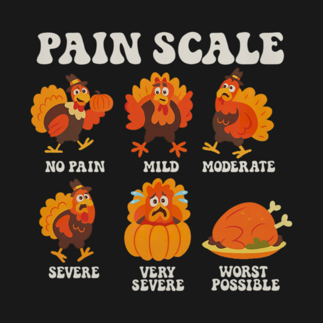 Pain Scale Turkey Pain Assessment Trauma Nurse Thanksgiving ...
