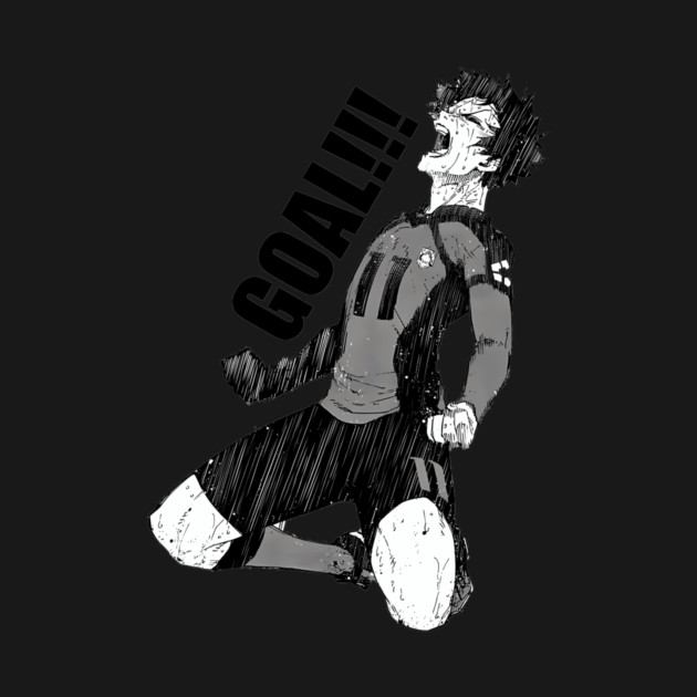Isagi Yoichi Goal Art - Isagi Yoichi Art - T-Shirt | TeePublic