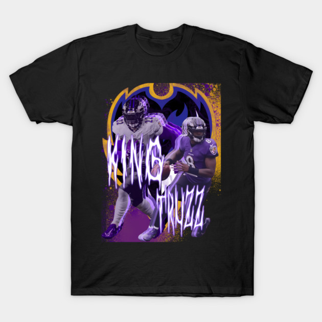 Raven Flock – King Truzz Edition - Baltimore Ravens - T-Shirt | TeePublic