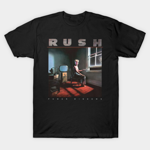 Vintage 1985 Rush Power Windows Tour - Rush Band - T-Shirt | TeePublic