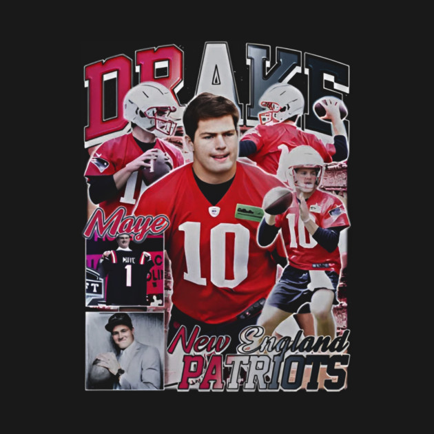 Drake Maye New England Collage - Drake Maye - T-Shirt | TeePublic