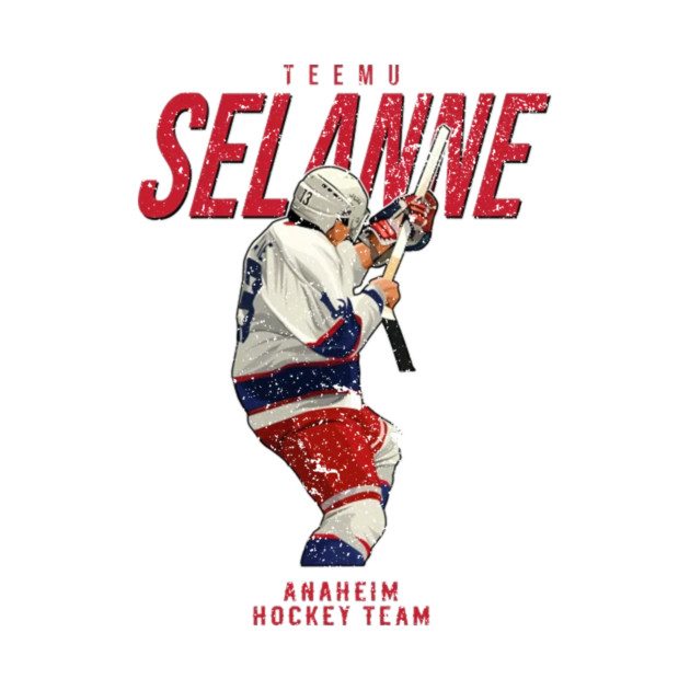 Teemu Selanne The Hunt 8 Anaheim Hockey - Teemu Selanne - T-Shirt ...