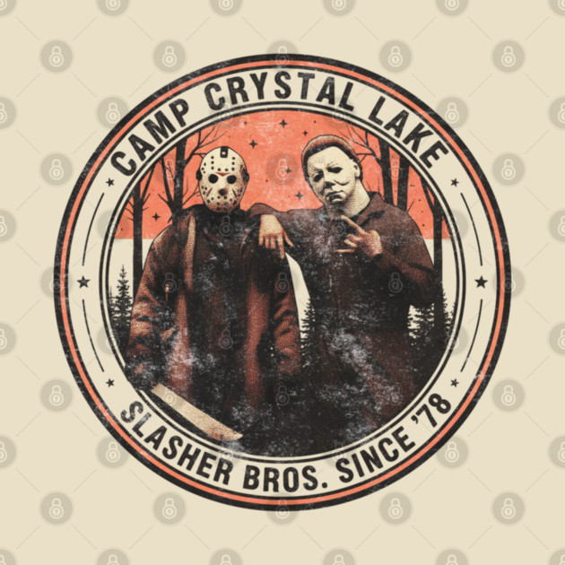 Camp Crystal Lake Jason Voorhes Michael Myers vintage - Camp Crystal ...