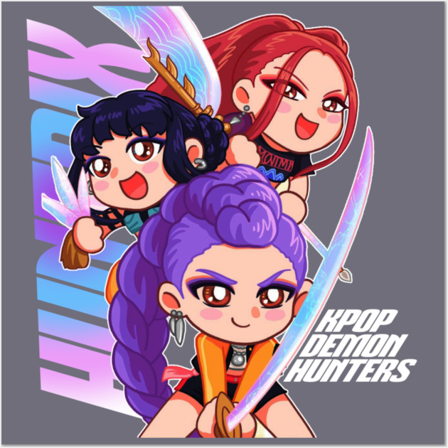 Huntrix KPop Demon Hunters - Huntrix Kpop Demon Hunters - Posters and ...