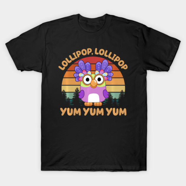 Chattermax Lollipop Lollipop Yum Yum Yum - Custom Printed Tops - T ...