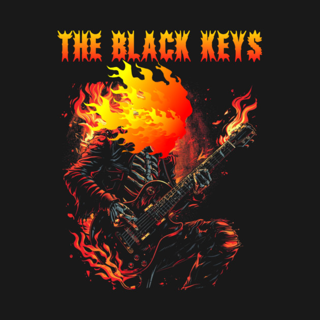 THE BLACK KEYS BAND FAN ART - The Black Keys Band Fan Art - T-Shirt ...