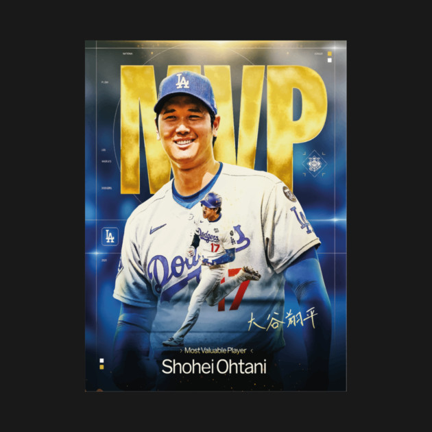 hohei Ohtani 4th MVP 2025 - Hohei Ohtani Mvp 2025 - T-Shirt | TeePublic