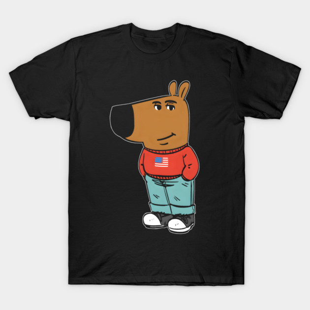 Chill Guy Patriot - Patriotic Dude - T-Shirt | TeePublic