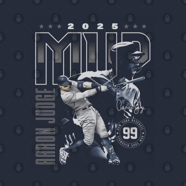 Aaron-Judge New York Y 2025 MVP - Baseball - T-Shirt | TeePublic