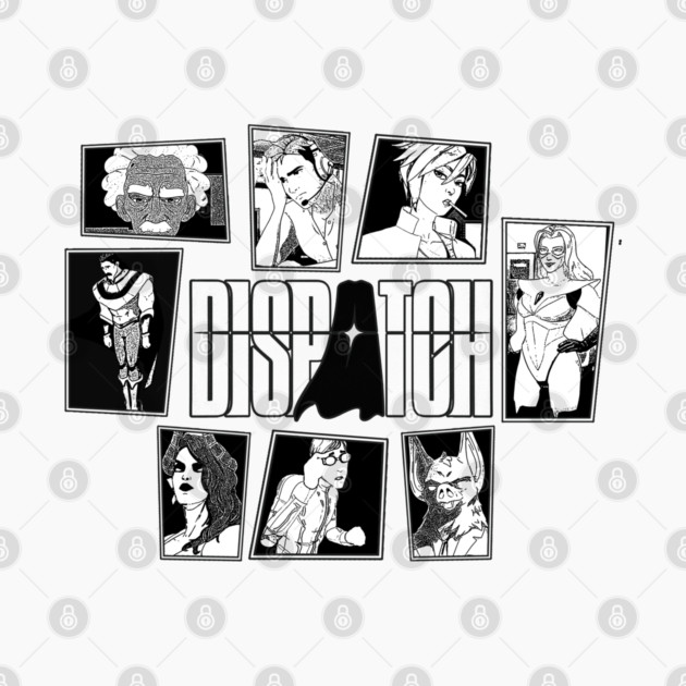 DISPATCH GAME COLLAGE - Dispatch Game - Socks | TeePublic