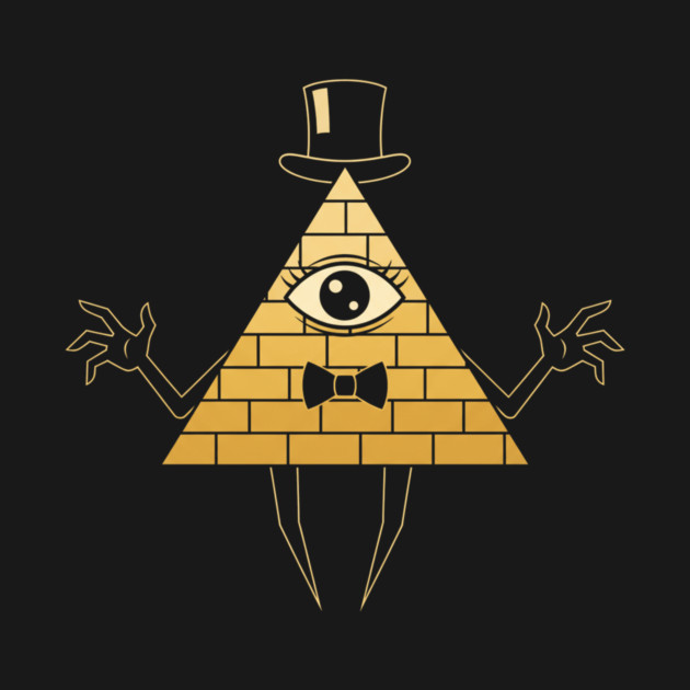Gravity Falls Bill Cipher - Gravity Falls - T-Shirt | TeePublic