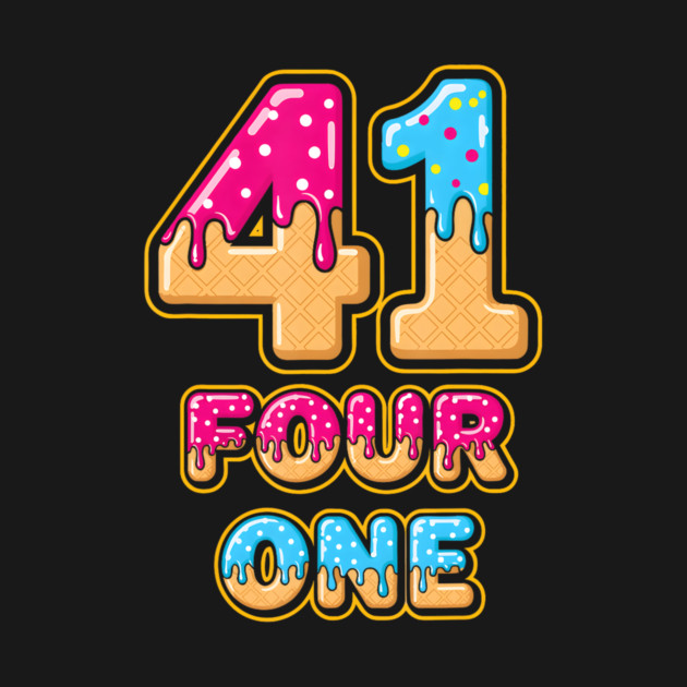 41 Ice Cream Drip Forty One Four Gen Alpha Slang - Meme Culture Trend ...