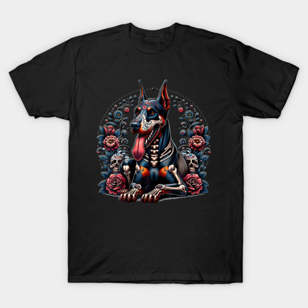 Dober Dia De Los Muertos Dober Halloween Dobie - Dobie Halloween ...
