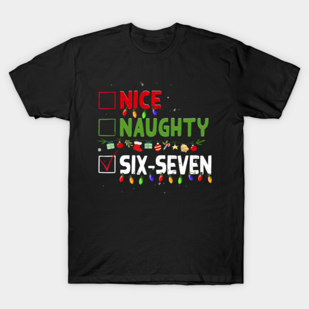 67 Meme Nice Naughty Six Seven 67 Funny Christmas Pajama - Nice Naughty ...