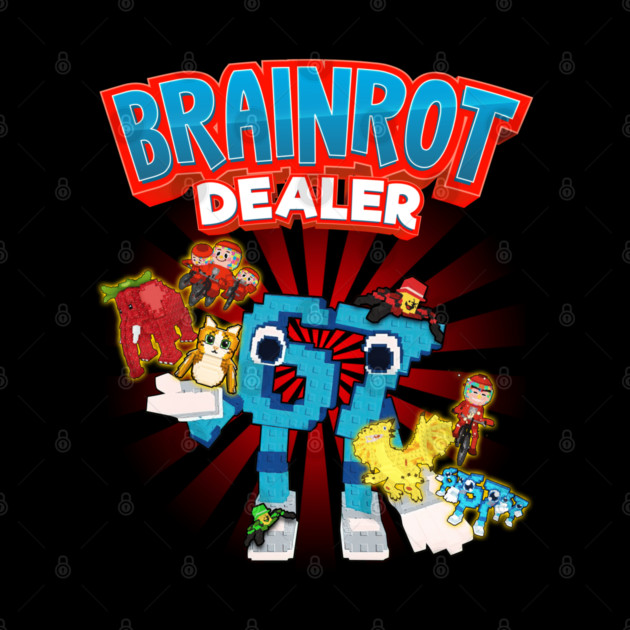 Funny 67 Brainrot Dealer with Every Brainrots Steal a brainrot for Boys ...