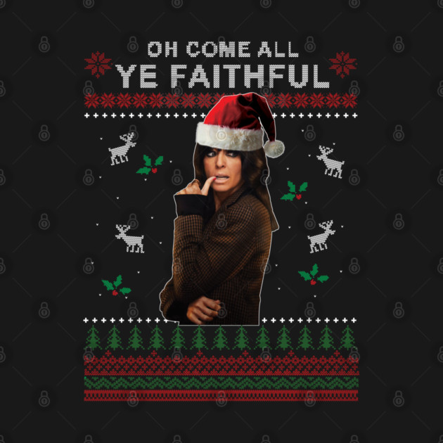 Oh Come All Ye Faithful - Traitors Christmas Ugly Sweater - Christmas ...
