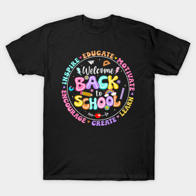 Groovy Welcome Back To School 2025 For Teacher - Groovy Back School - T ...