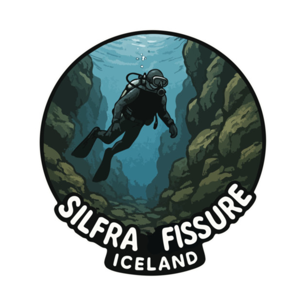 Silfra Fissure Iceland Diving - Silfra Fissure Iceland Diving - T-Shirt ...