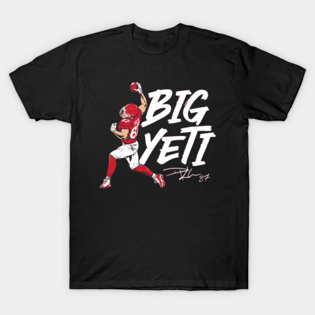 Travis Kelce Big Yeti - Travis Kelce - T-Shirt | TeePublic