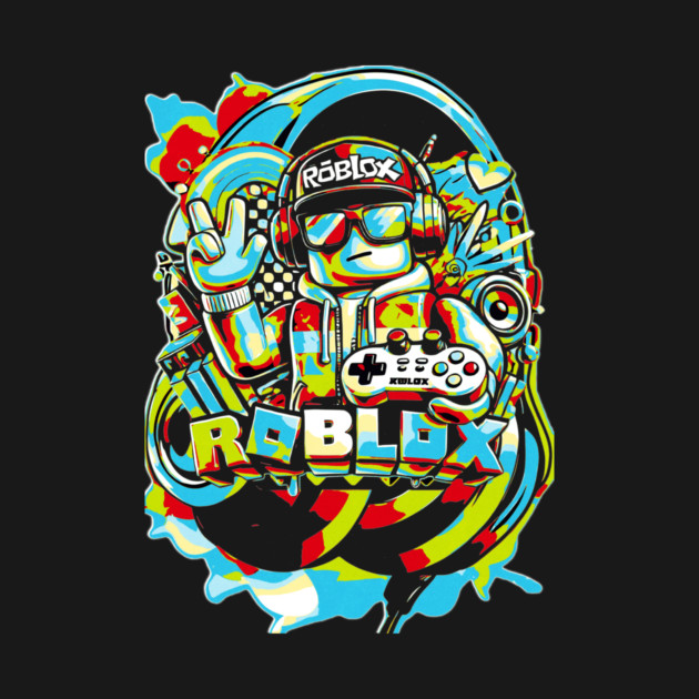 Roblox 80s Retro - Roblox - T-Shirt | TeePublic