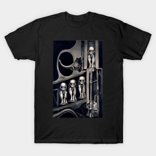 Giger Birth Machine - Giger Art - T-Shirt | TeePublic