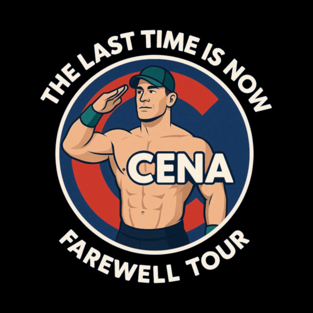 John Cena Farewell Tour 2025 Tribute – Final Run Legend Fan Edition Tee ...