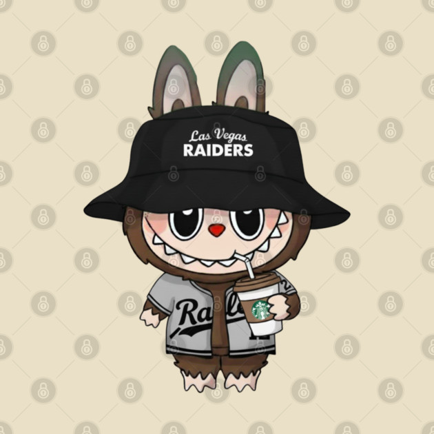 Labubu Fan Las Vegas Raiders Football - Labubu Fan Las Vegas Raiders ...