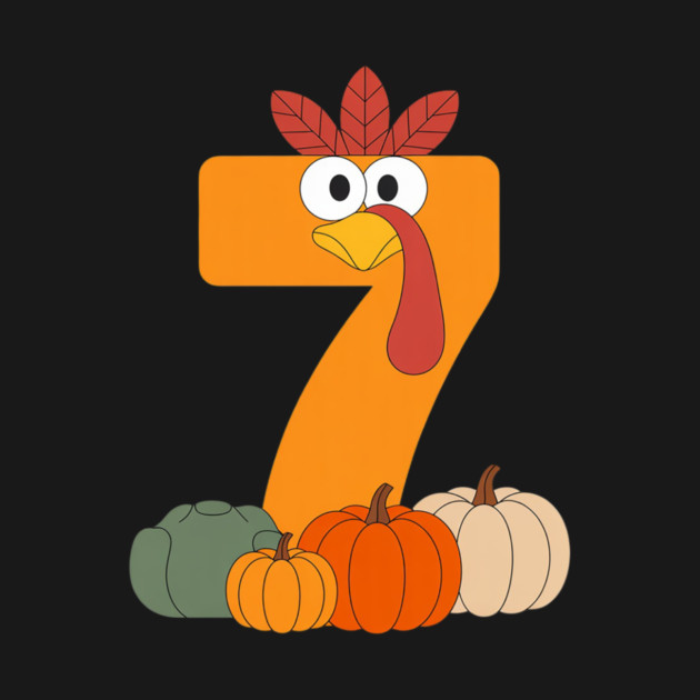 Number 7 Fun Meme Saying 6 7 Six Seven Thanksgiving Costume - 67 - T ...
