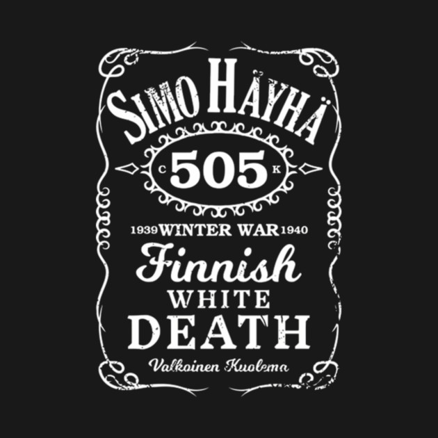 Simo Hayha Finnish Finland Suomi Sisu Whiskey Label - Finnish Sniper ...