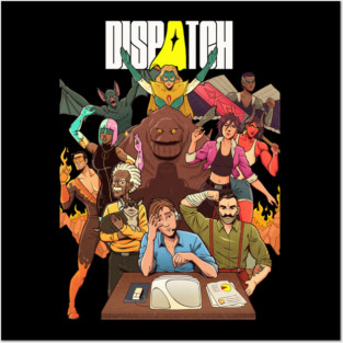 Dispatch Video Game Posters and Art Prints for Sale | TeePublic