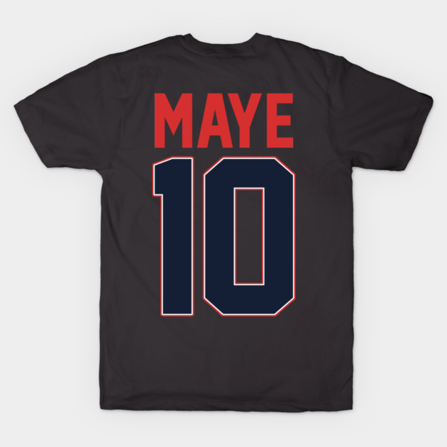 Maye 10 Football - Drake Maye - T-Shirt | TeePublic