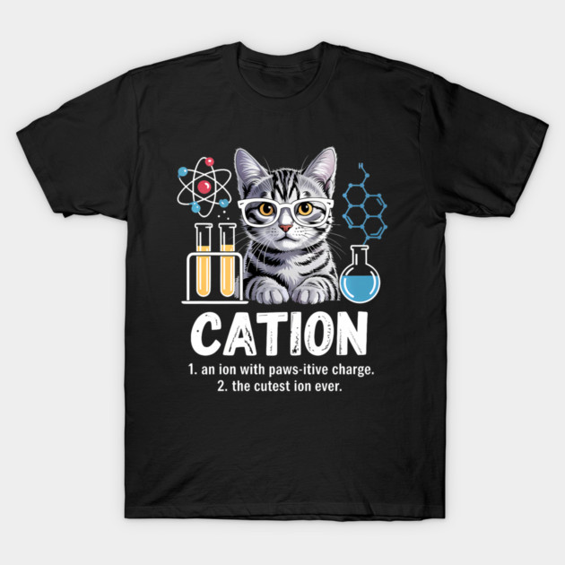 Cation An Ion With Paws-Itive Charge The Cutest Ion Ever Cat - Cute Cat ...