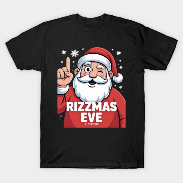 67 6-7 Meme Alpha Gen Slang Rizzmas Eve Christmas Rizz Santa - 67 - T ...