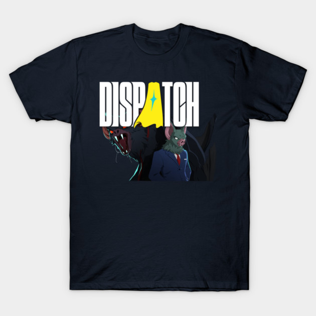Dispatch Game Logo Sonar Bat Boy - Dispatch Game - T-Shirt | TeePublic