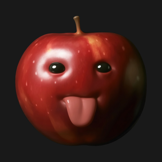 Silly AI Apple Funny Gen Z Meme - Silly Ai Apple Gen Z - T-Shirt ...