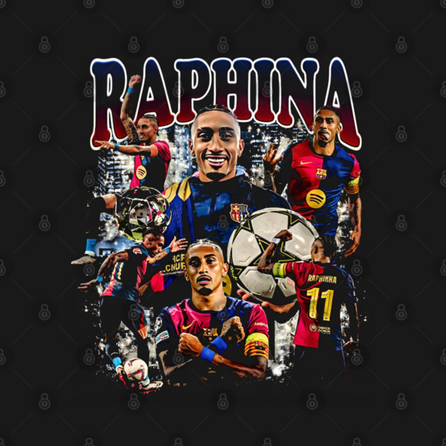 Raphinha Collage - Raphinha - T-Shirt | TeePublic