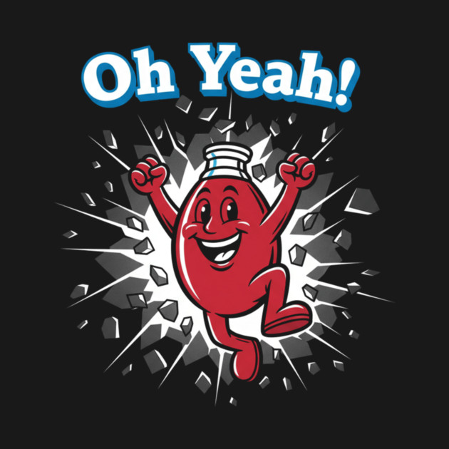 kool aid man 1974 in the house - oh yeah - Kool Aid Man - T-Shirt ...
